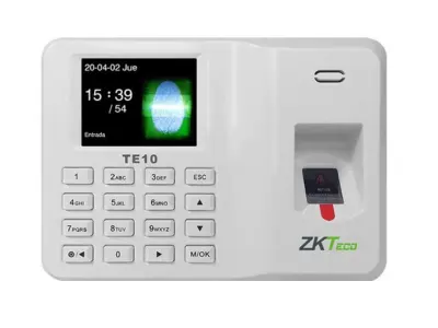 Zkteco TE10 | Mega Solution Technology S.A